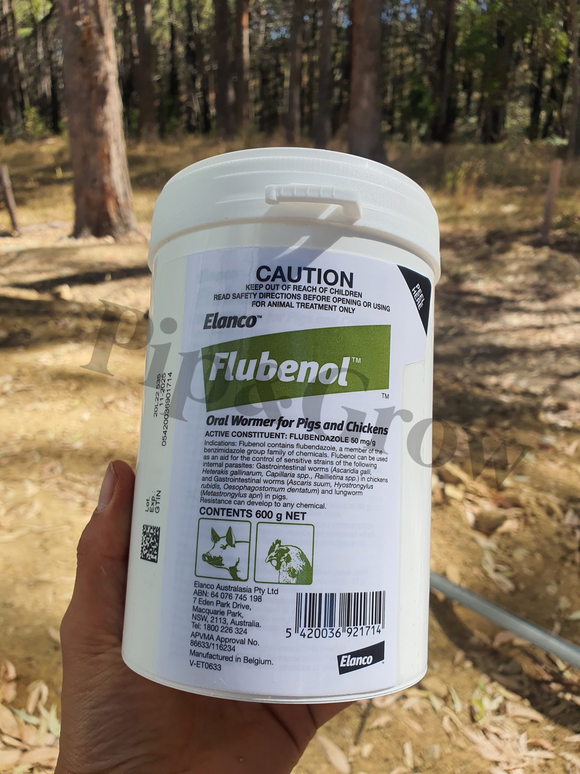 How we use Flubenol Wormer - Pip & Grow